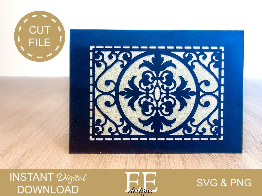 SVG: DIY All Occasion Greeting Card Digital Design | Cricut Cut File ...